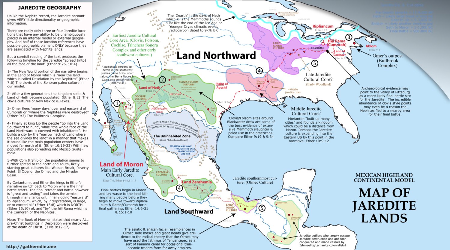 Book of Mormon Geography Found- Mexican Highland Continental Model ...